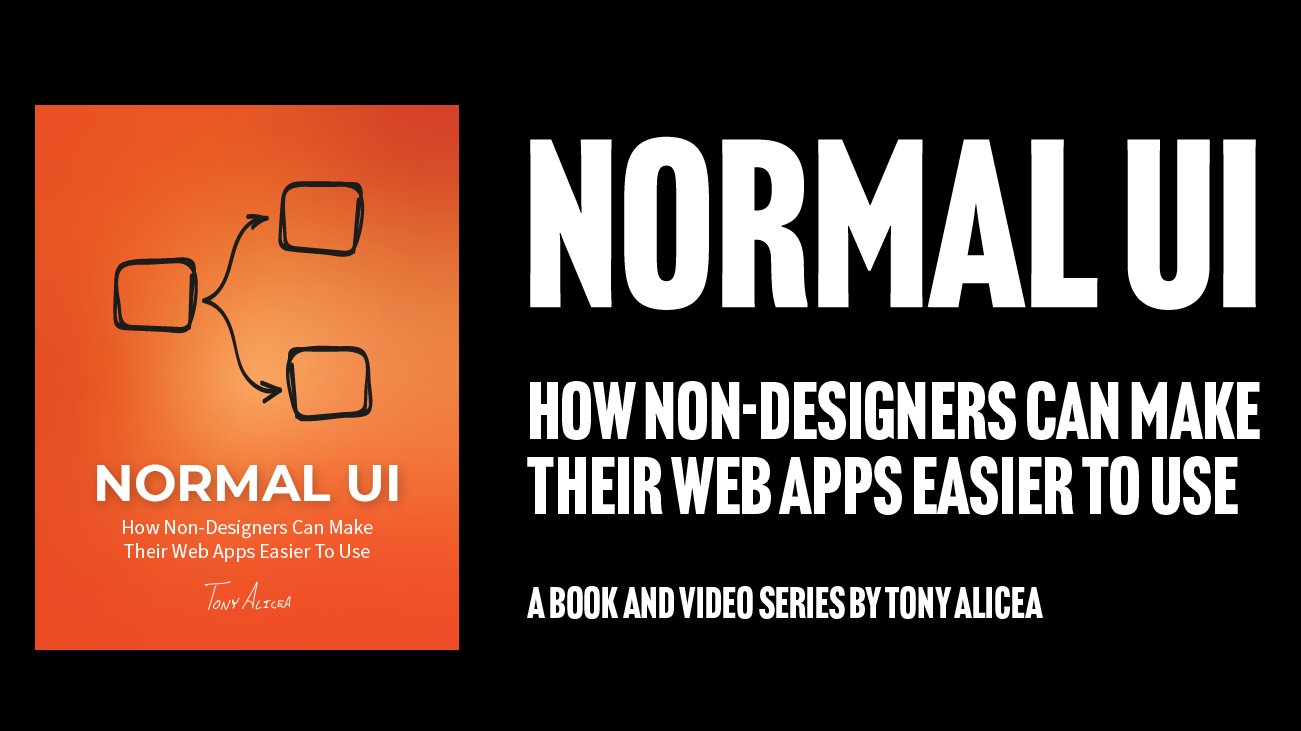 Normal UI - How Non-Designers Can Make Their Web Apps Easier to Use ...
